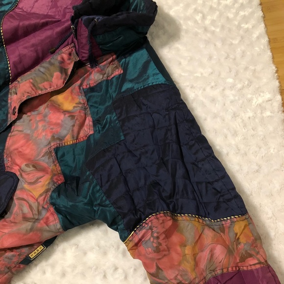 Jackets & Coats | Vintage Multi Color Coat | Poshmark